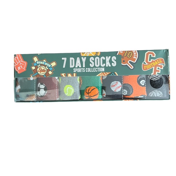Seven Days By orrsum | Underwear & Socks | Seven Days By Orrsum Mens 7 Day Socks Sports ...